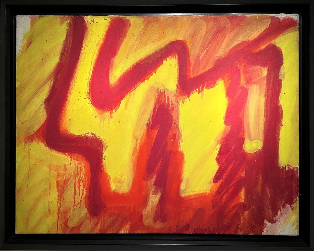 Red Figure by Josef Mikl : Galerie bei der Albertina