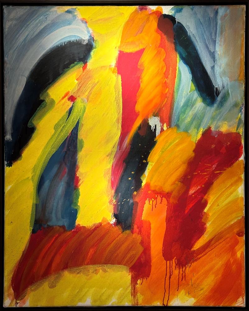 Large Plane with Yellow by Josef Mikl : Galerie bei der Albertina